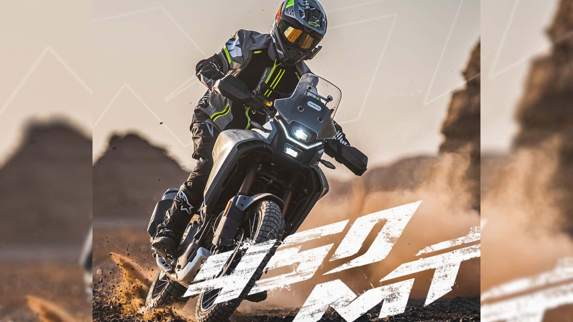 The CFMoto 450MT is fully prepared for an adventure. | News & Articles